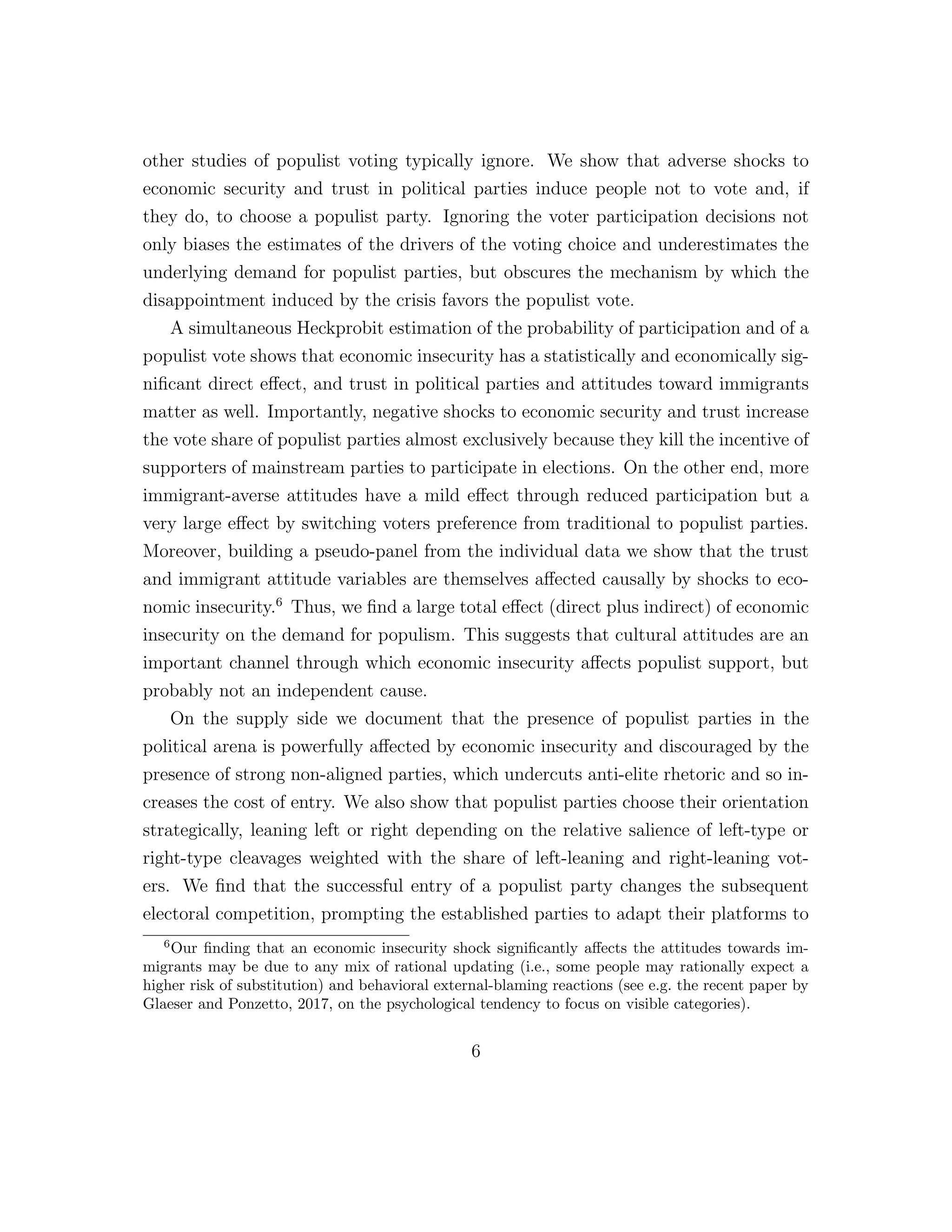 Populism: Demand and Supply | PDF