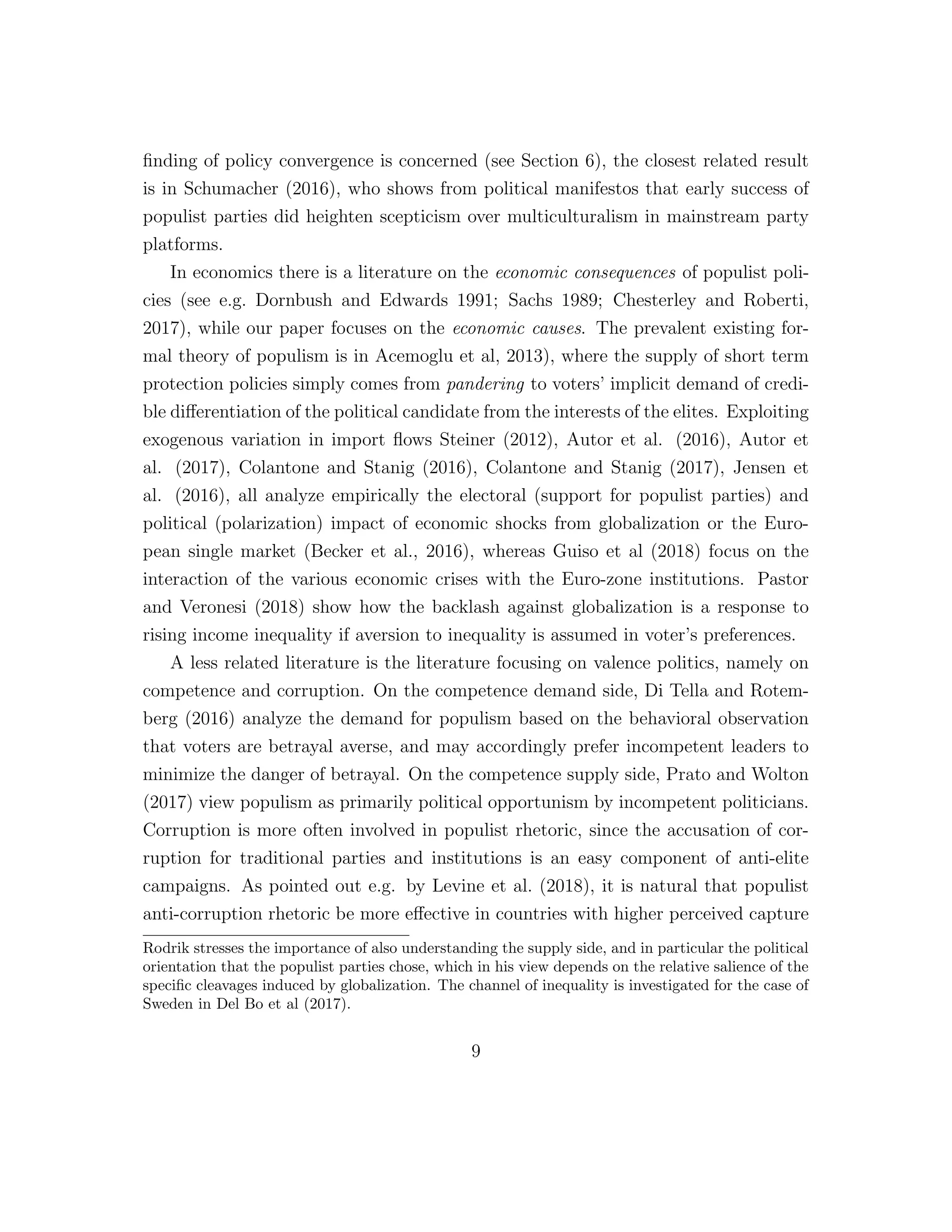 Populism: Demand and Supply | PDF