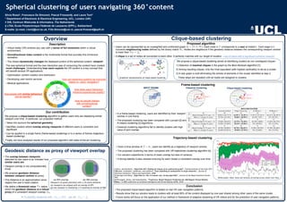 Spherical Clustering of users navigating in VR content | PPT