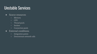 Stability Patterns for Microservices | PPTX | Computer Networking | Computing