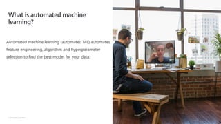 201906 02 Introduction to AutoML with ML.NET 1.0 | PPT | Free Download