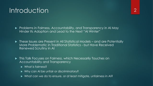 Fairness in Machine Learning and AI | PDF