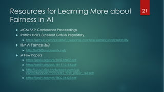 Fairness in Machine Learning and AI | PDF