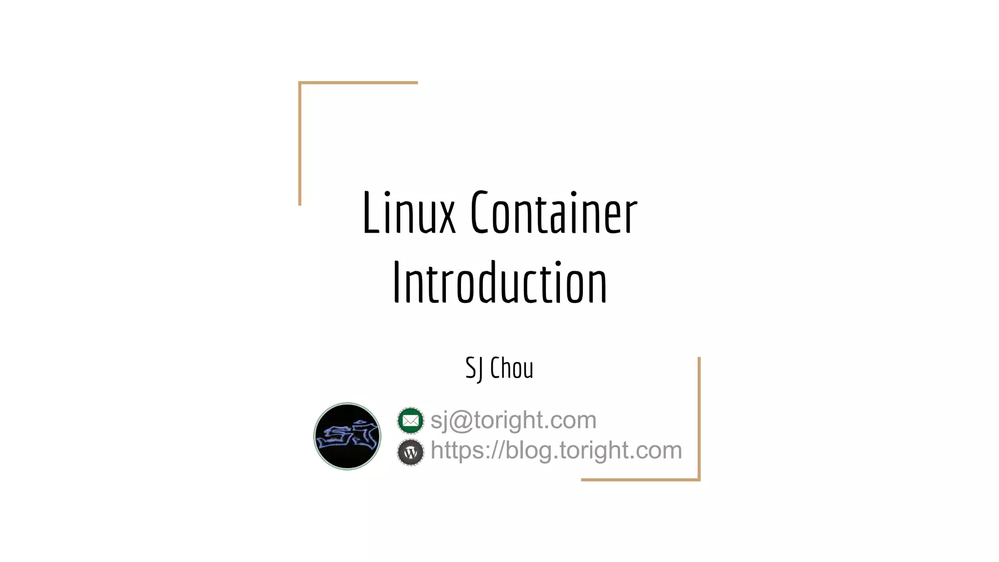 Linux Container Introduction | PDF