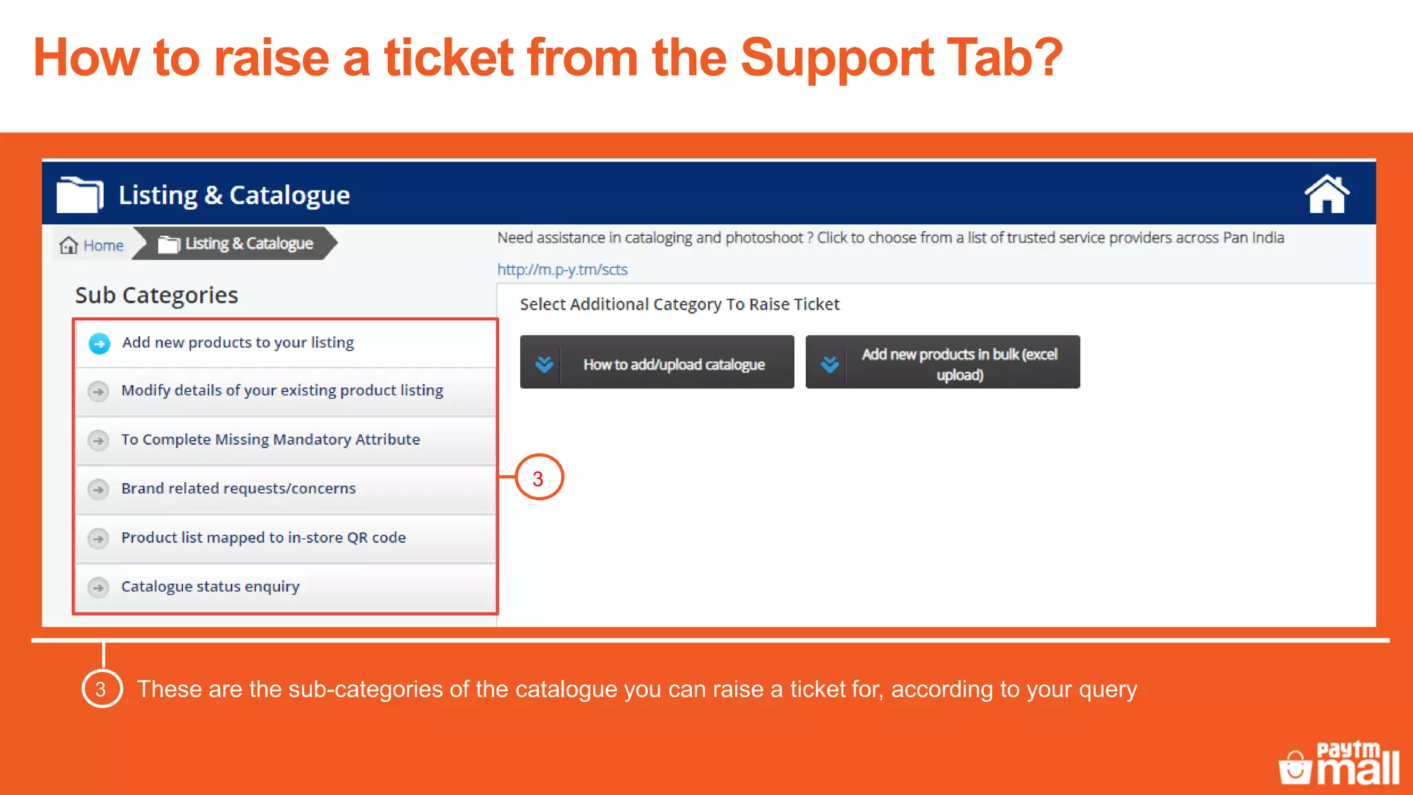 Raise a ticket and check its status | PDF