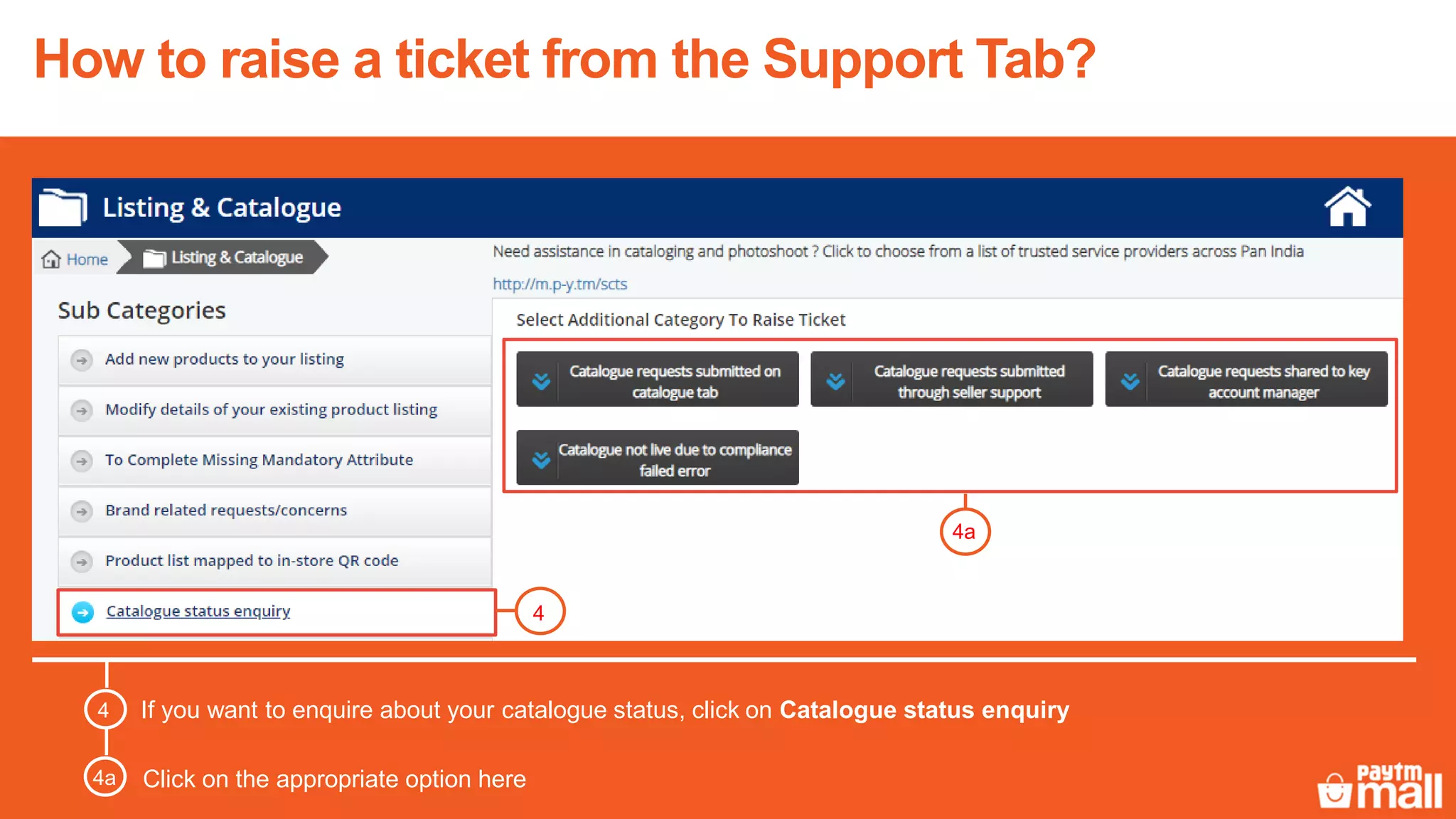 Raise a ticket and check its status | PDF