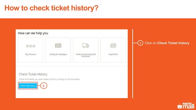 Raise a ticket and check its status | PPT