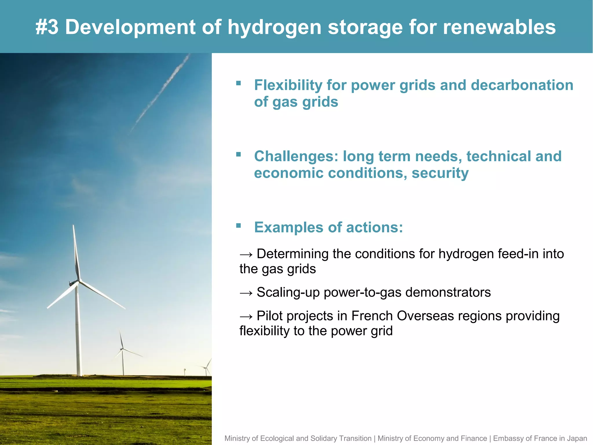 Hydrogen roadmap and industrial development in France | PPT