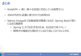 GraalVM の概要と、Native Image 化によるSpring Boot 爆速化の夢 | PPT