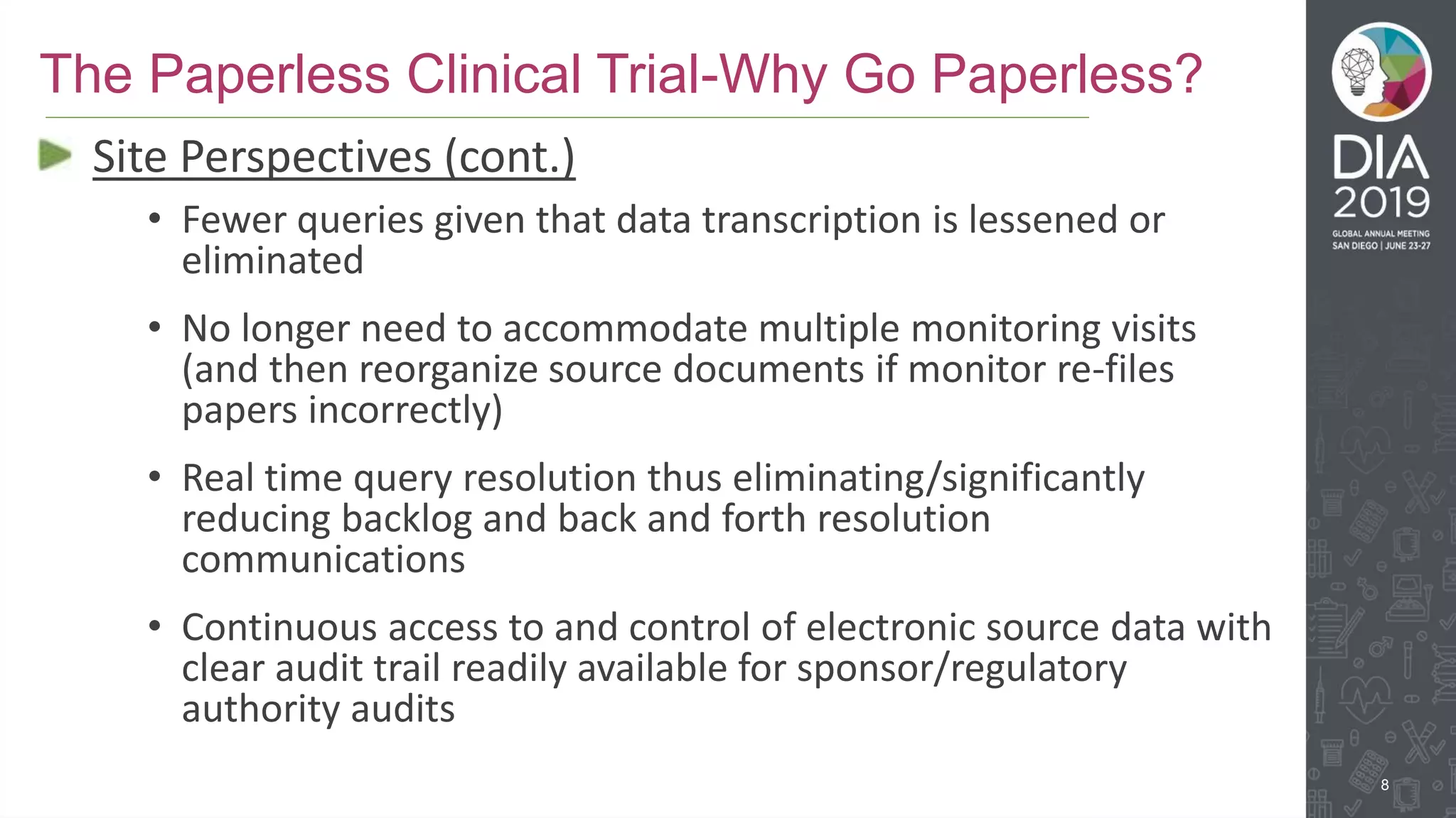 A Pharma/CRO Partnership in the Design and Execution of Paperless Clinical Trials | PPTX