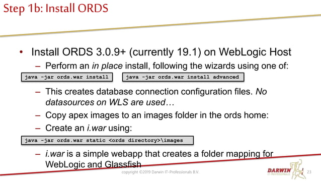 SSO With APEX and ADFS the weblogic way | PPTX | Web Development | Internet