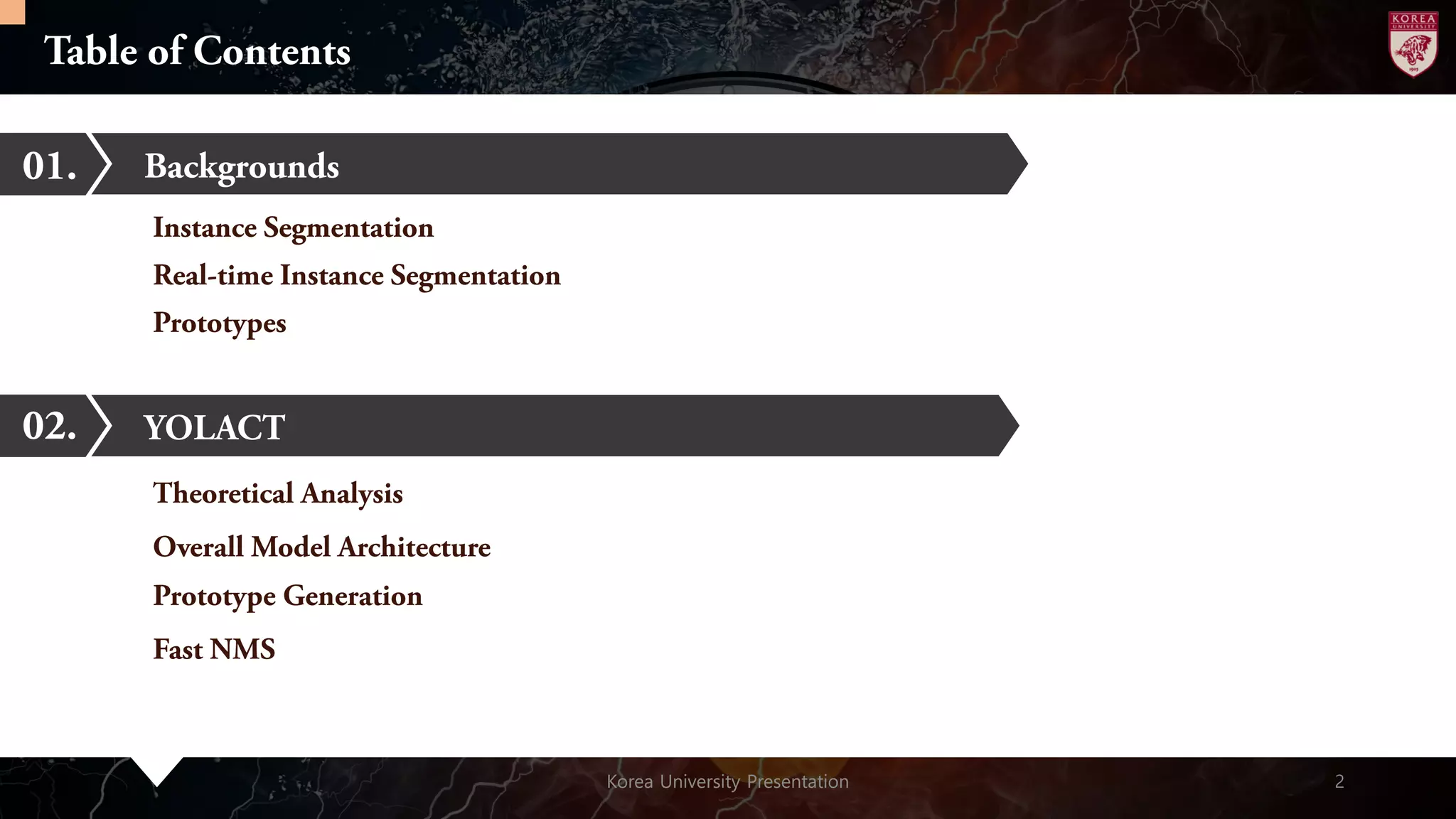 20190708 bumsookim yolact | PPT