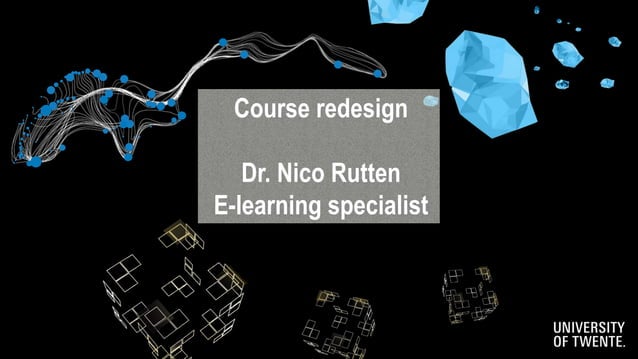 Course redesign | PPTX