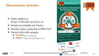 DECODER Project Presentation to the Advisory Board | PDF | Databases ...
