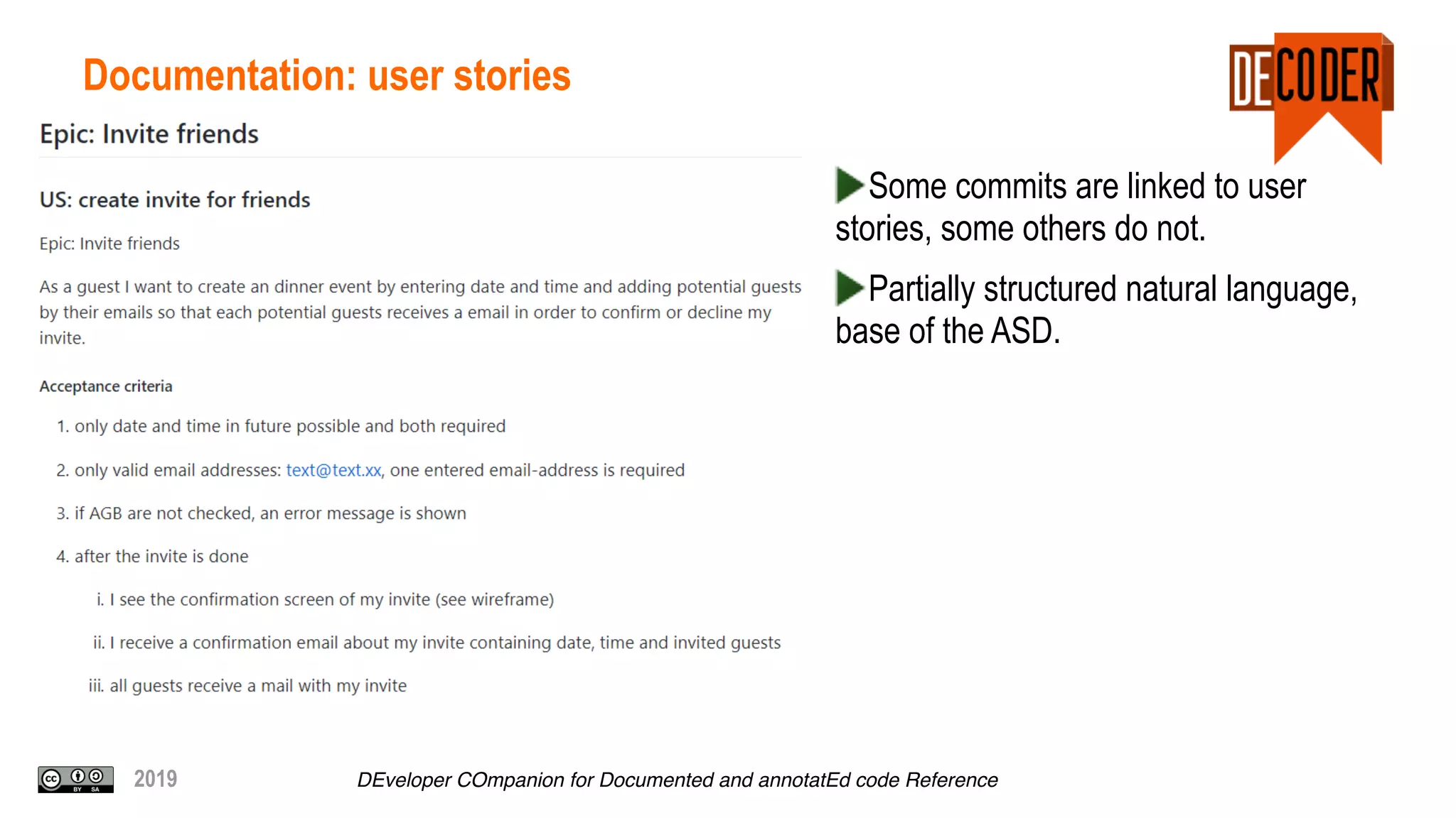 DECODER MyThaiStar Use Case | PPT