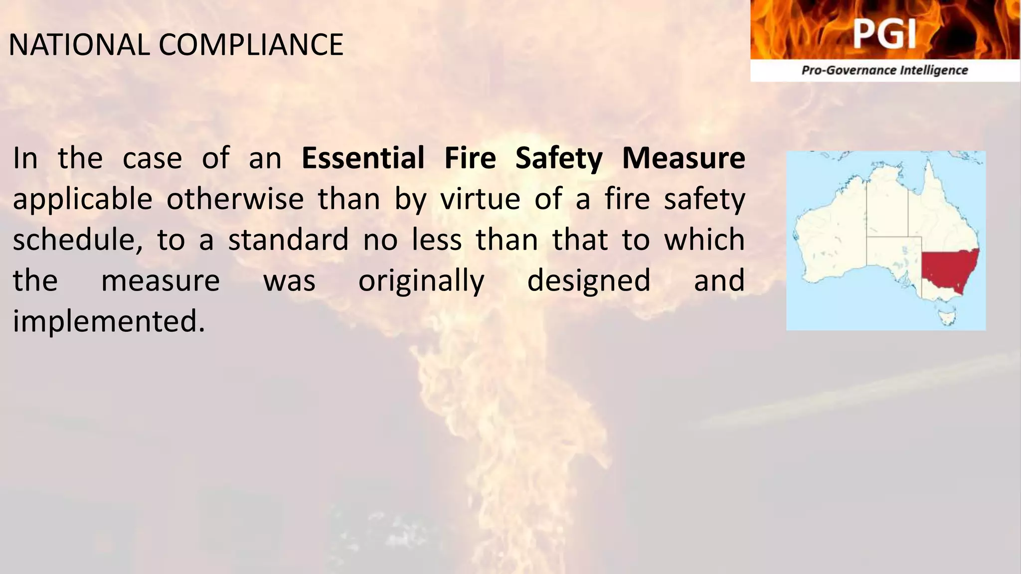 Fire Safety Systems and Measures - Governance | PPTX