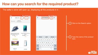 Paytm mall shop overview | PPT