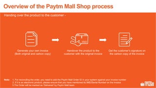 Paytm mall shop overview | PPT