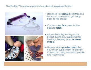 Introduction to the "Bridge" - a new breastfeeding support tool | PPT