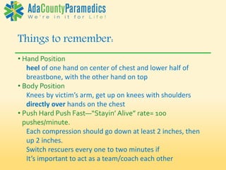 2019 07 hands only cpr updated | PPTX