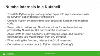 SciPy 2019: How to Accelerate an Existing Codebase with Numba | PDF | Programming Languages ...