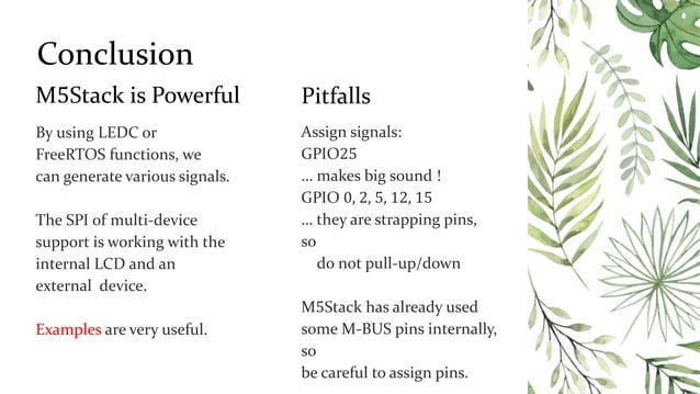 M5Stack drives TLC5940 the PWM controller | PPTX | Computer Peripherals | Computing