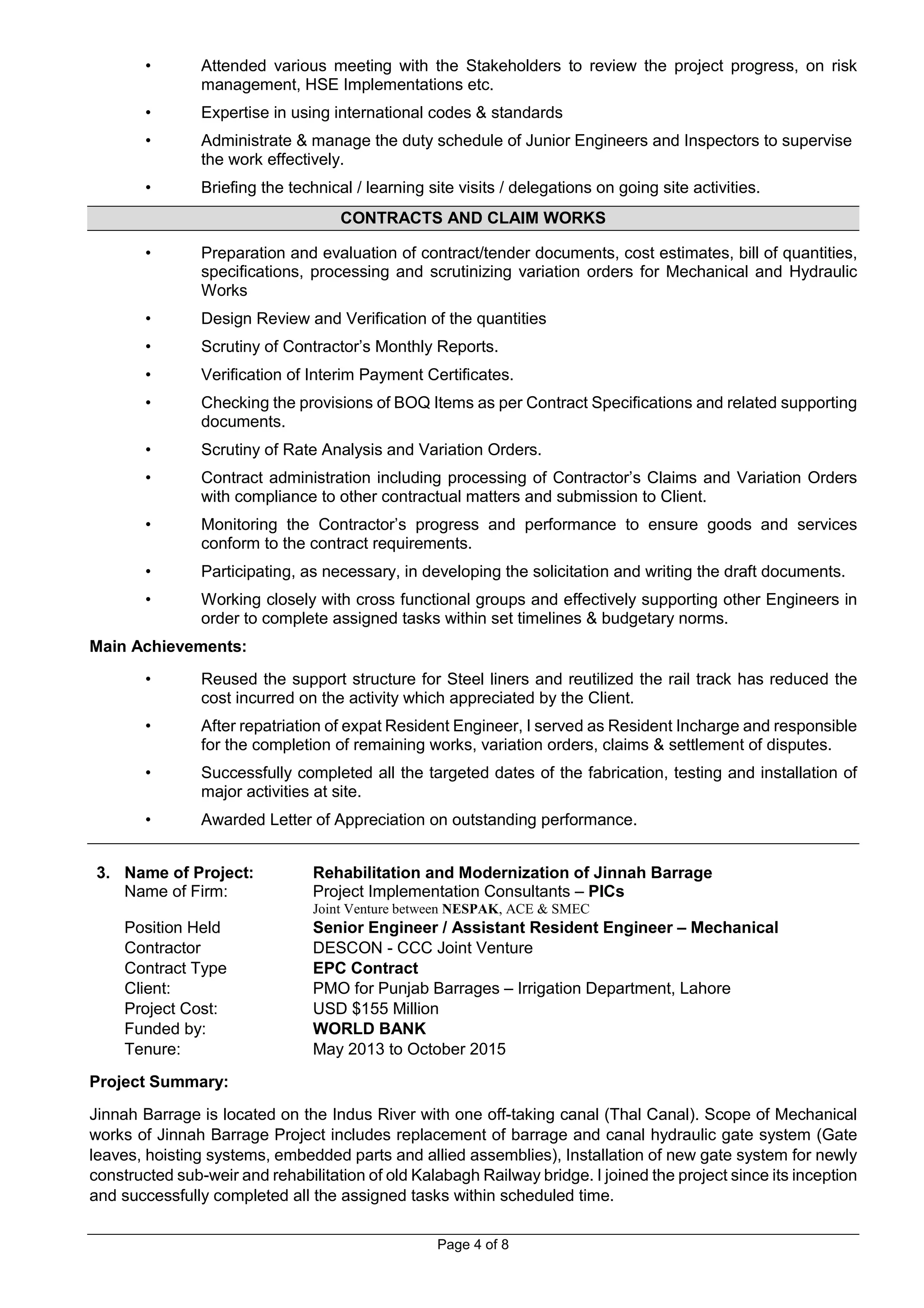 Ehsan Asghar - Hydromechanical Engineer | PDF