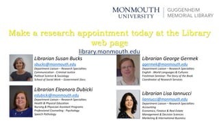 Guggenheim Memorial Library | PPT