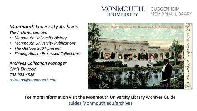 Guggenheim Memorial Library | PPT