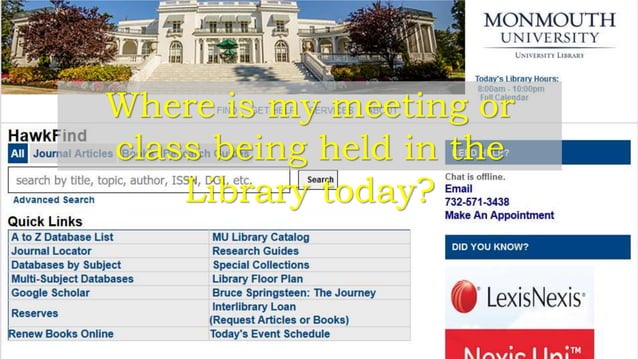 Guggenheim Memorial Library | PPT