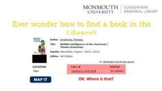 Guggenheim Memorial Library | PPT
