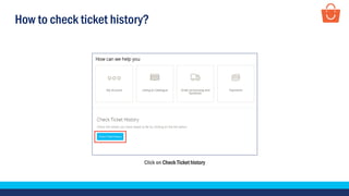 Raise a support ticket & check its status - Paytm mall shop | PDF