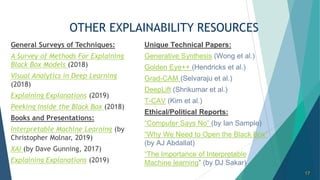 Rsqrd AI: A Survey of The Current Ecosystem of Explainability ...