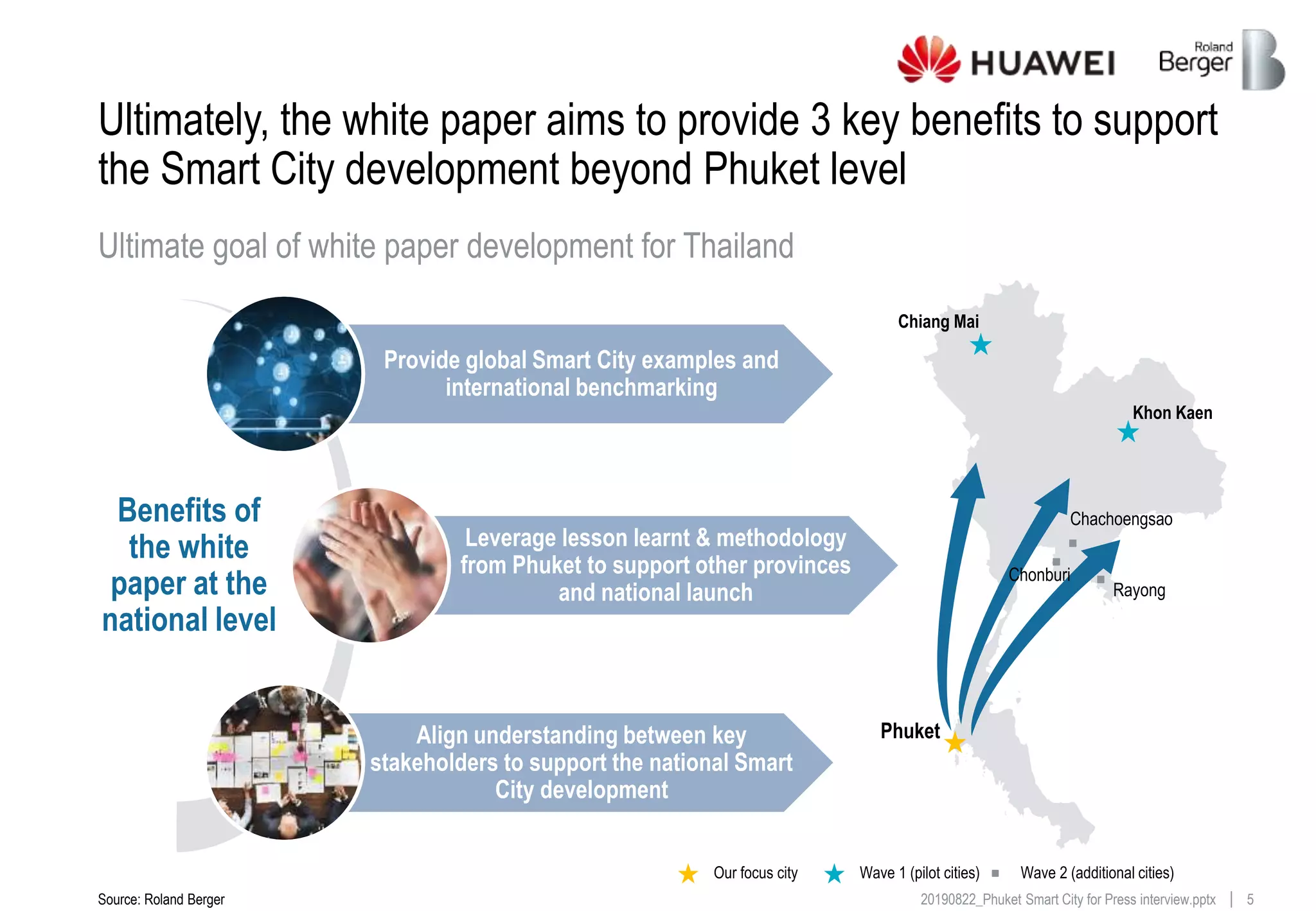 Smart City Framework and Guideline for Thailand | PPTX