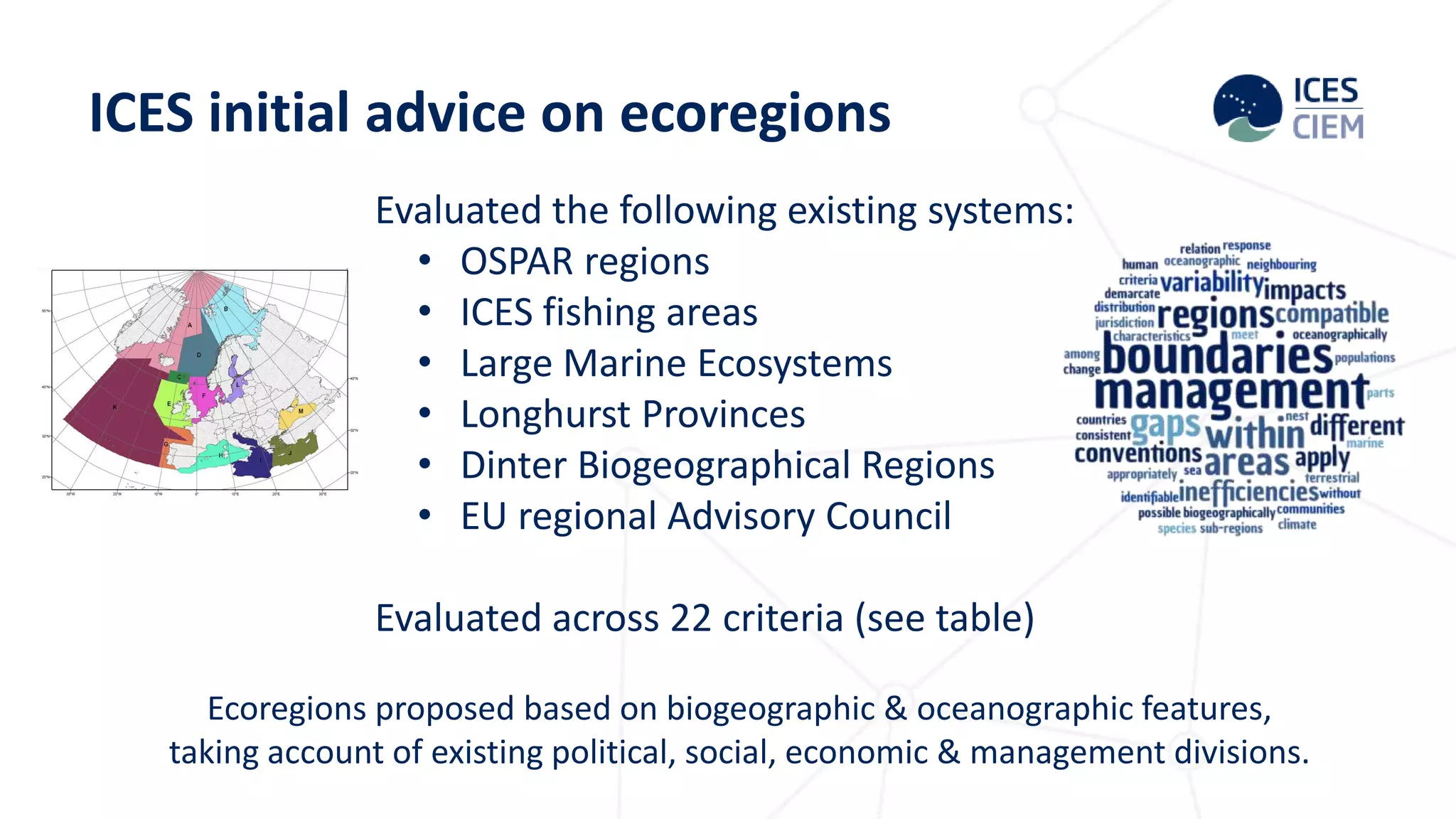 ICES ecoregions explained | PPTX