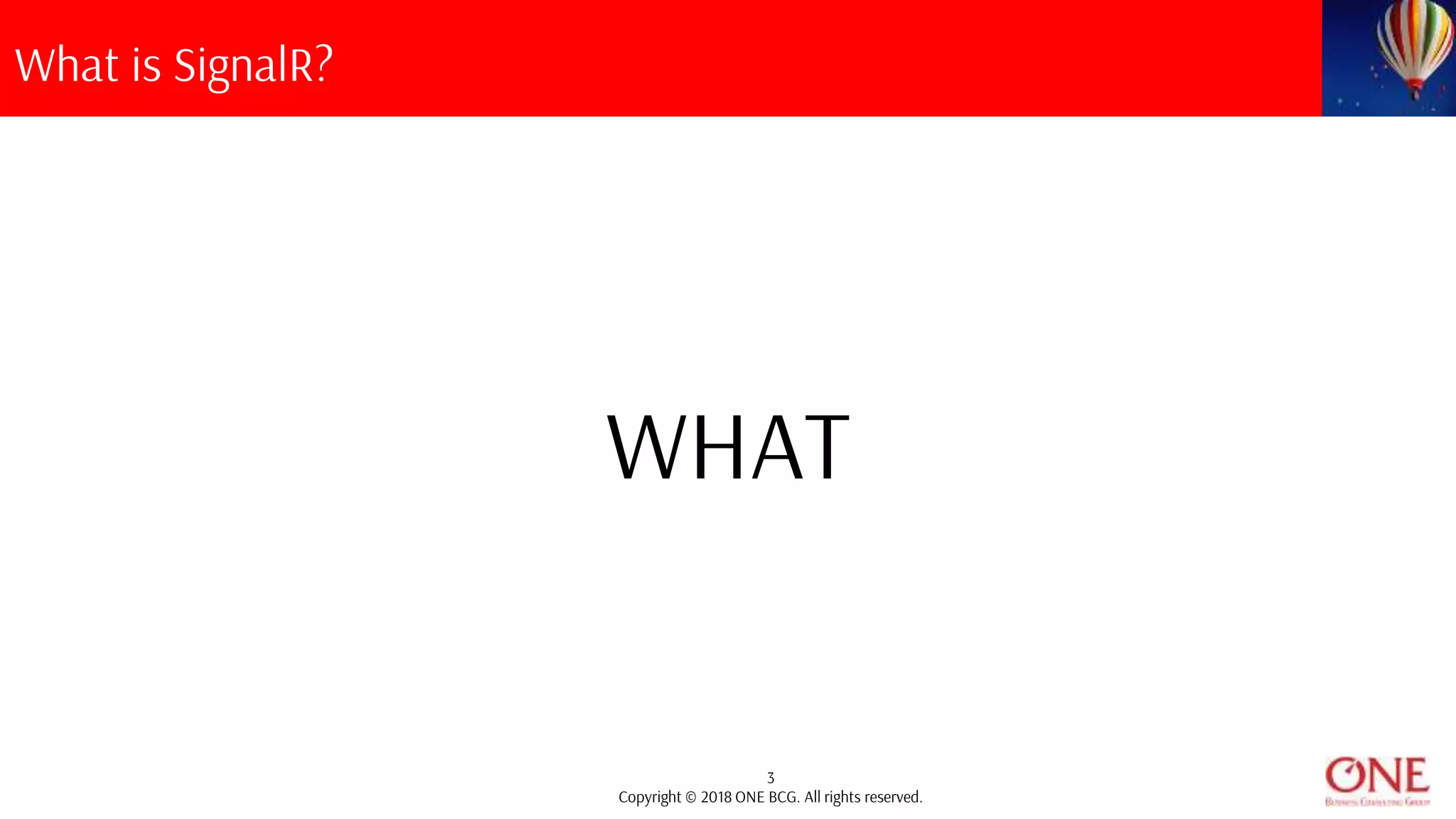 Brushing skills on SignalR for ASP.NET developers | PPT
