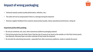 Packaging guidelines for appliances | PPT