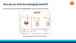 Packaging guidelines for appliances | PDF