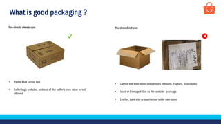 Packaging guidelines for Fashion | PDF