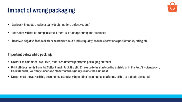 Packaging guidelines for FMCG | PPT