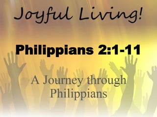 2019 09 01 Philippians 2:1-11 | PPT | Free Download