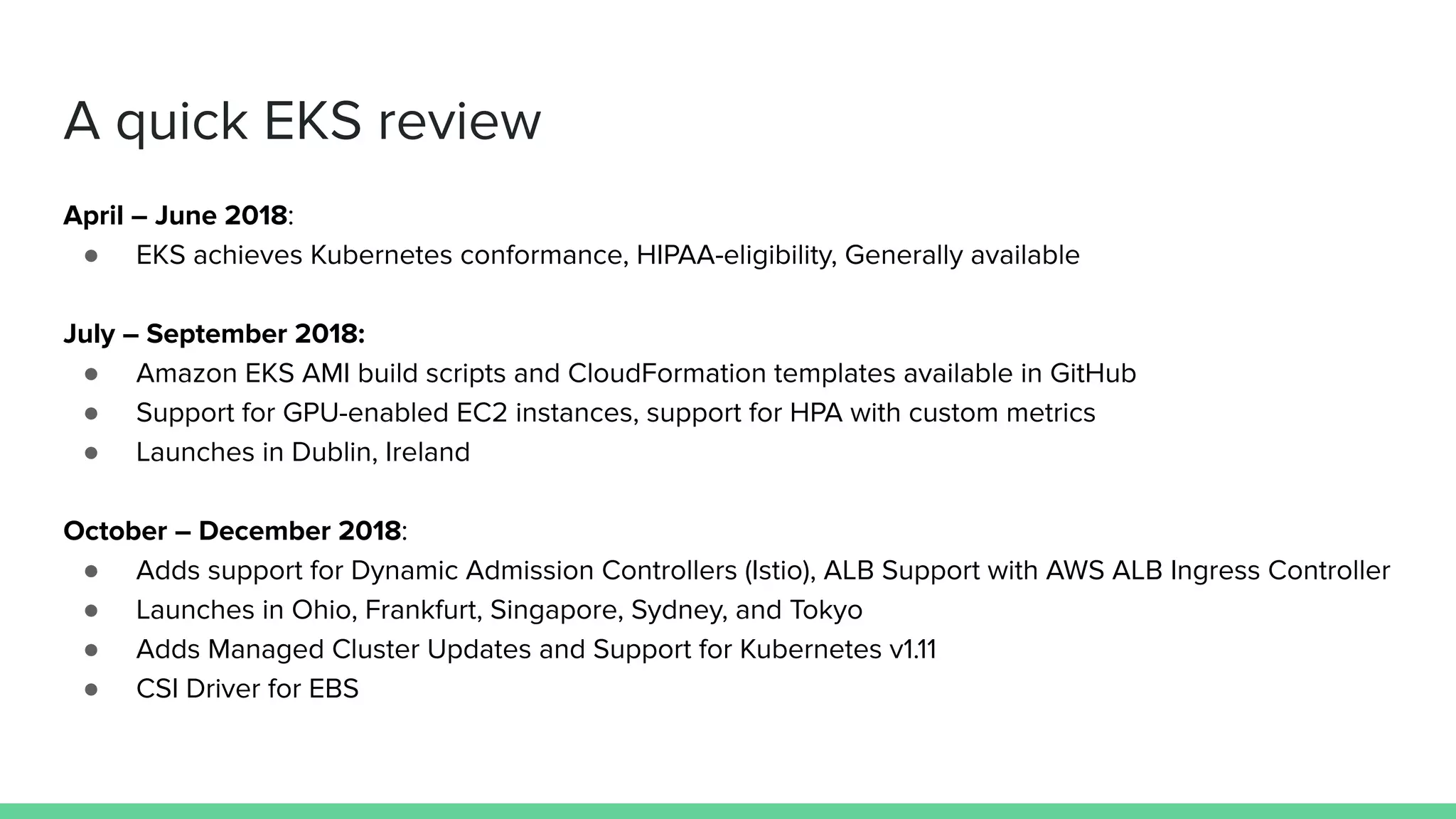 Introduction to EKS and eksctl | PPT