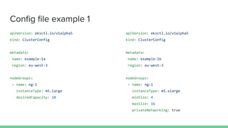 Introduction to EKS and eksctl | PPT