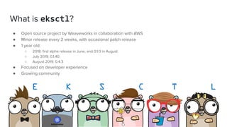 Introduction to EKS and eksctl | PPT