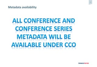 Conference Identity: persistent identifiers for conferences | PPT ...