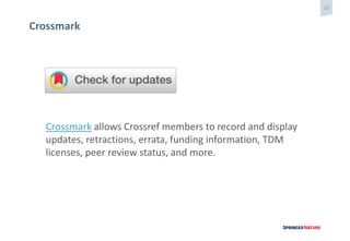 Conference Identity: persistent identifiers for conferences | PPT