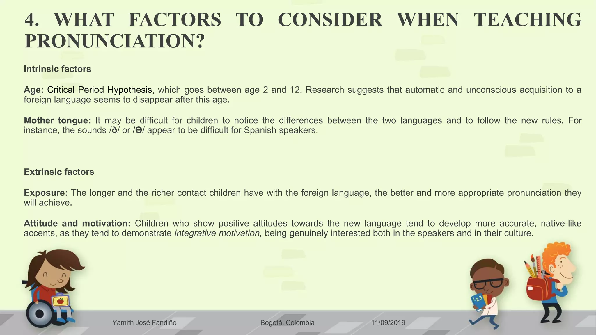 Teaching pronunciation to children | PPTX | Parenting | Family and ...