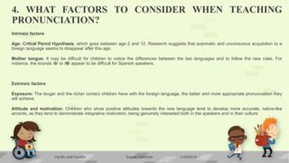 Teaching pronunciation to children | PPTX | Parenting | Family and ...