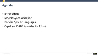 [Capella Day 2019] Integrating Capella, SCADE and medini analyze, for ...