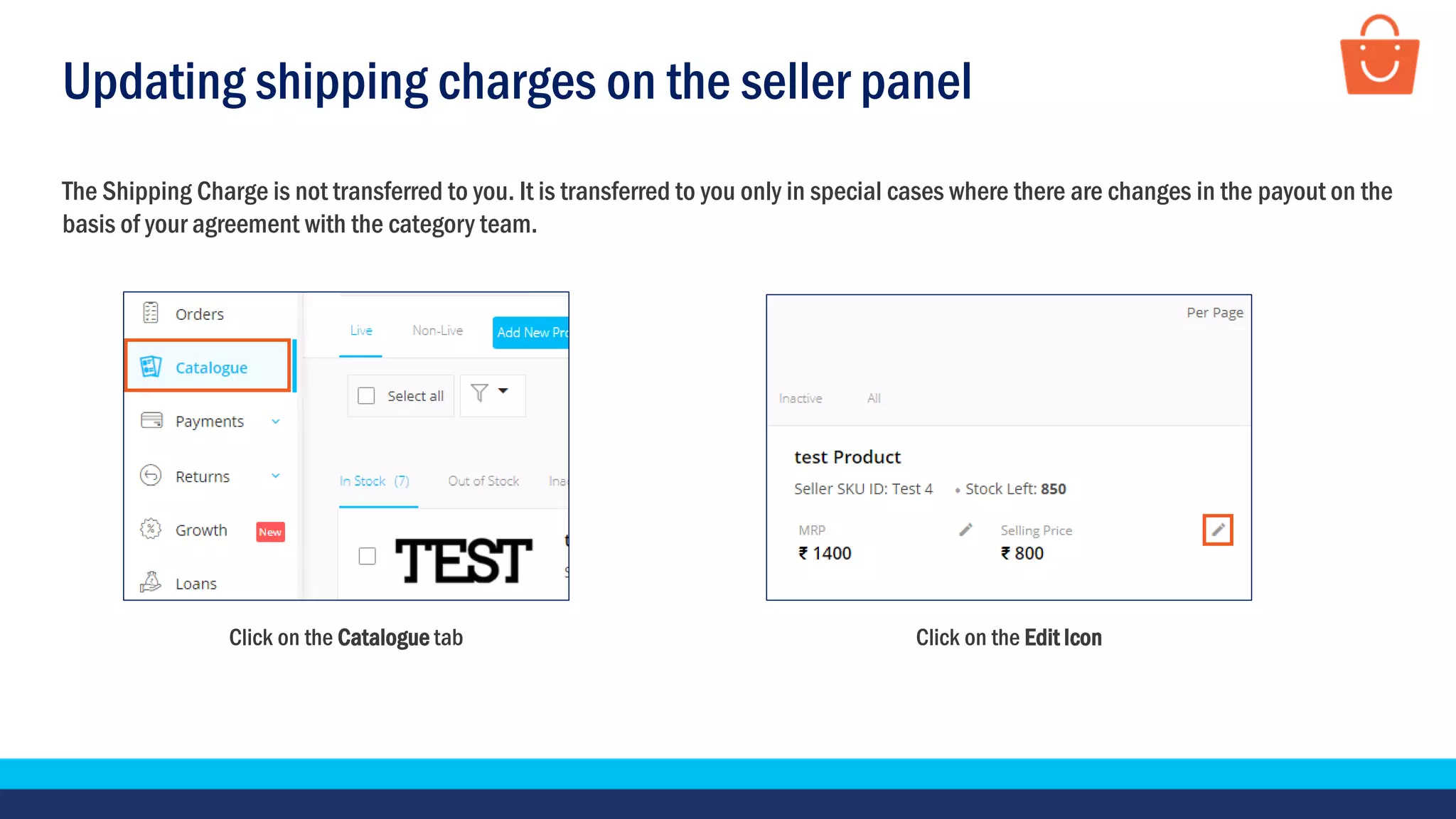 Setting shipping charges | PPT